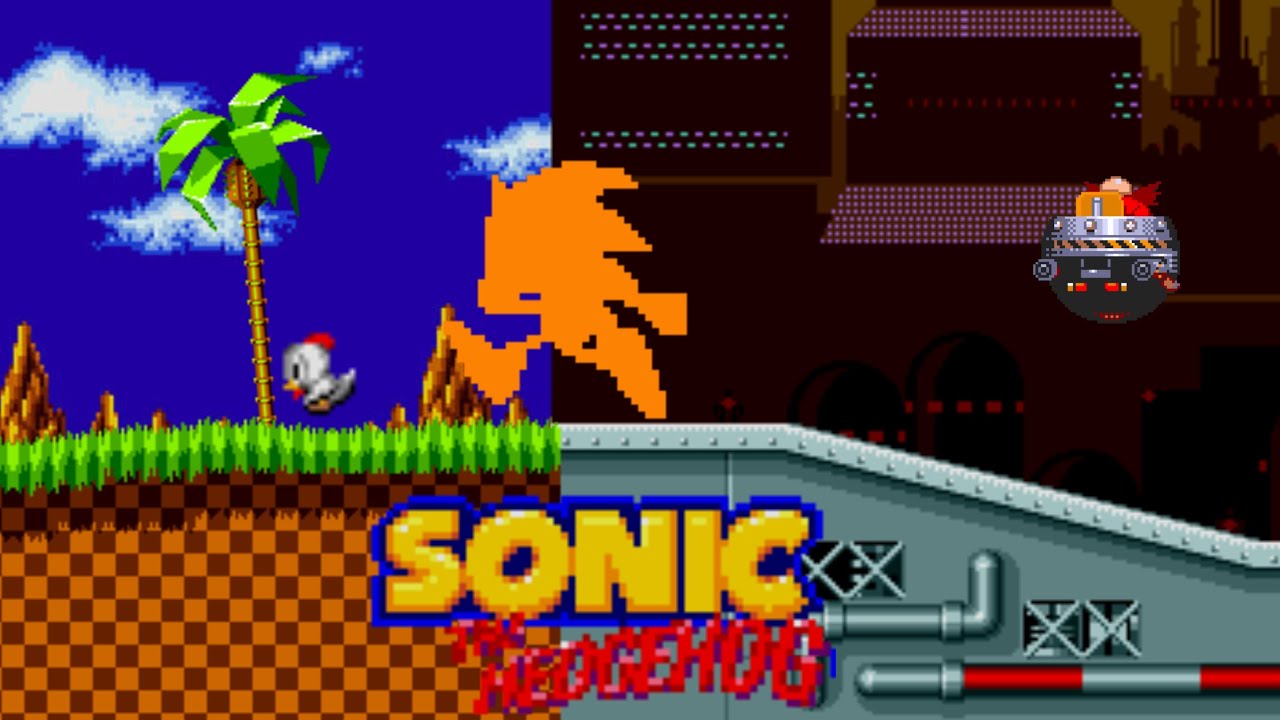 Sonic 1 Final cutscene animation - YouTube