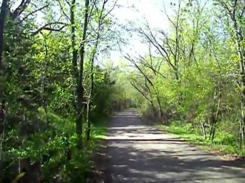 Spring rollerblading on the trail! - YouTube