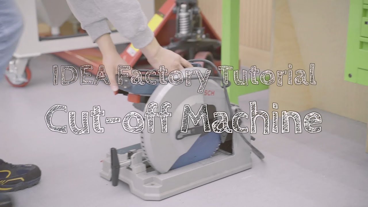 Cut-off Machine 장비 사용 안내 - YouTube