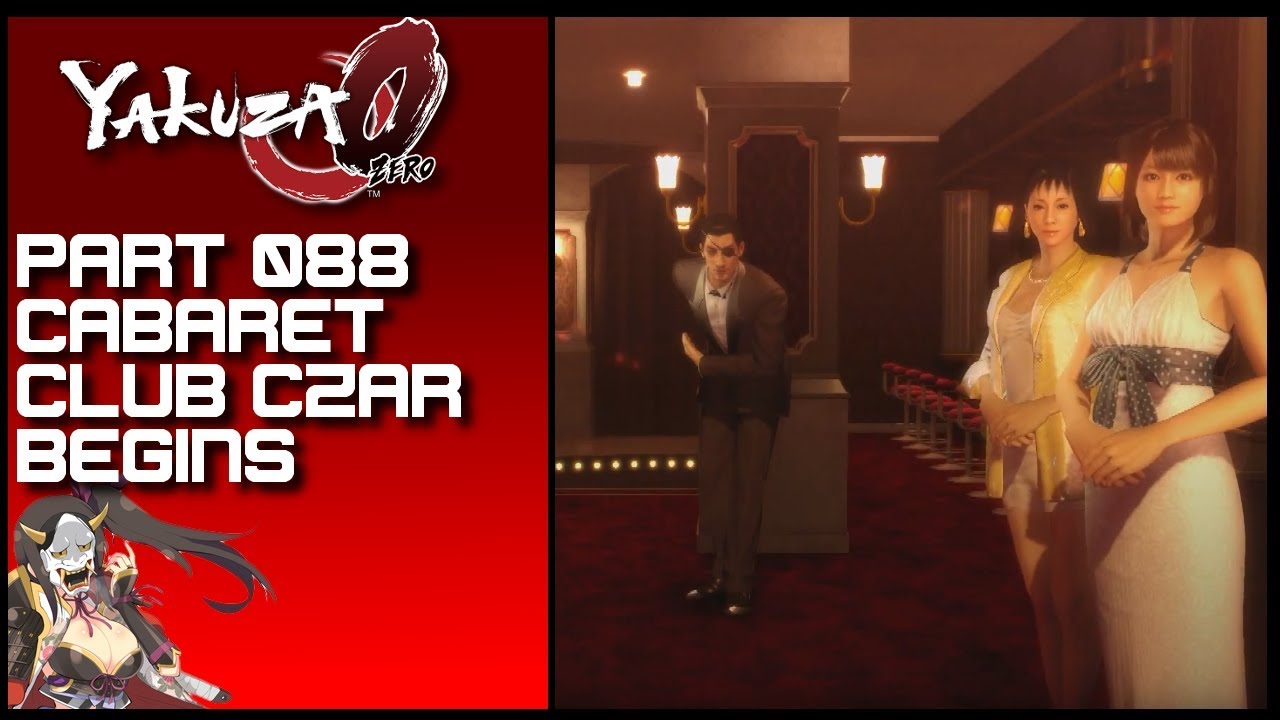 Yakuza 0 #088 Cabaret Club Czar Begins - YouTube