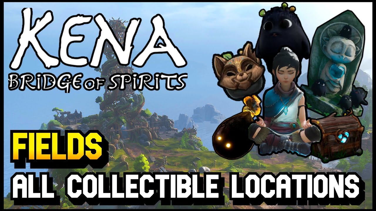 Kena Bridge Of Spirits - Fields All Collectible Locations (Rots, Hats ...
