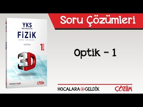 3D Soru Bankası - Optik -1 Soru Çözümleri