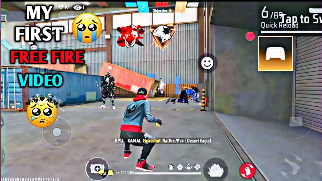 MY FIRST FREE FIRE VIDEO 😭😥|| FOR AUDIENCE DEMAND | - YouTube