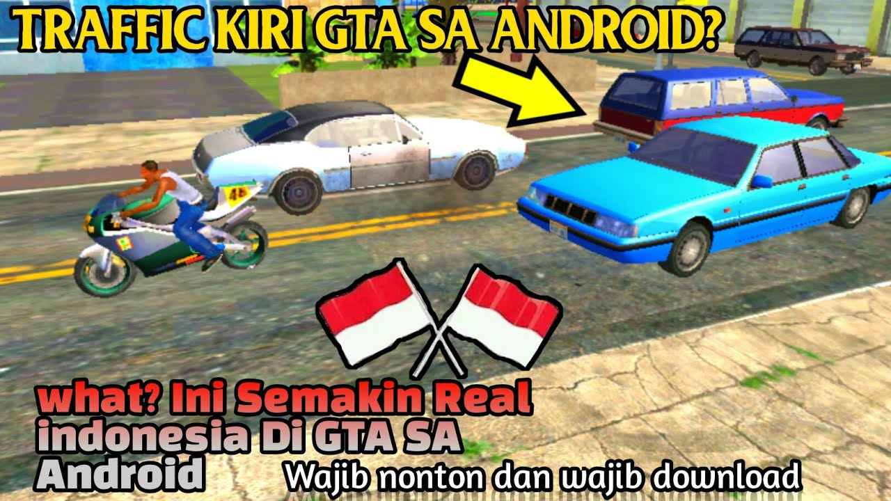 Rilis terbaru! Mod TRAFFIC KIRI(Traffic indonesia)di Gta Sa Android ...