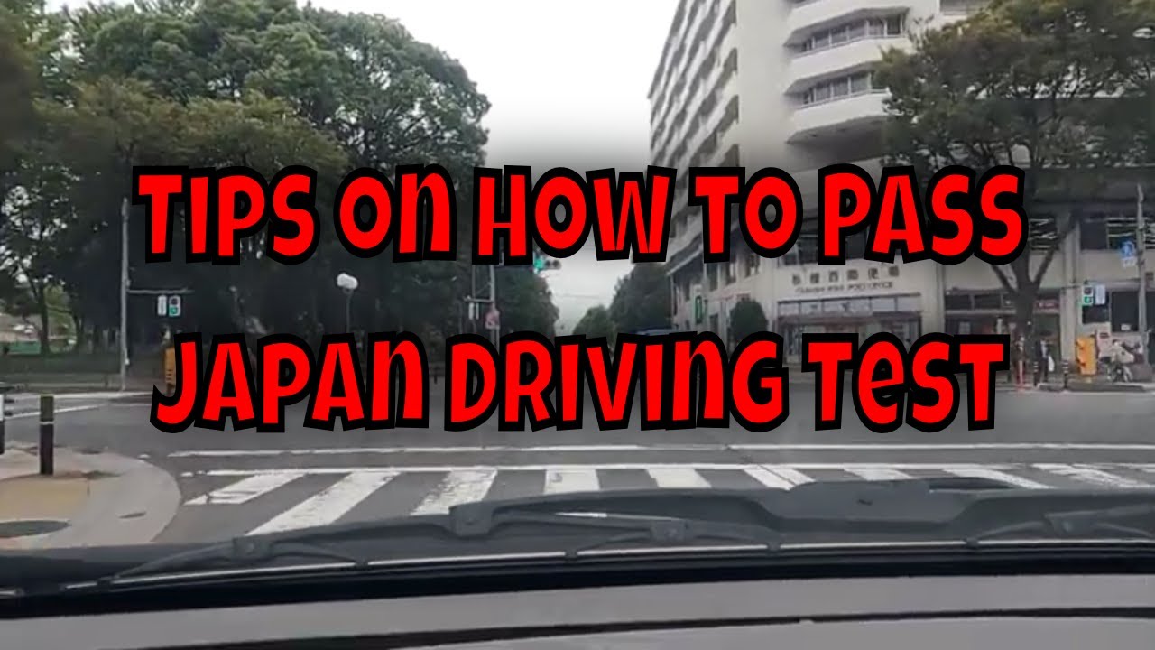My 5 Tips to Pass Japan Driving Test||Drive in Tokyo|Mini Shopping Haul ...