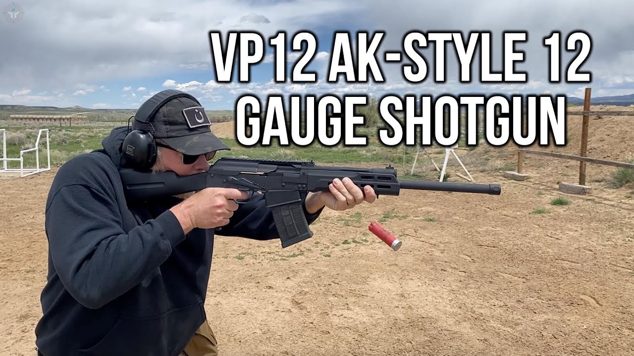 VP12 AK-Style 12 Gauge Shotgun - YouTube