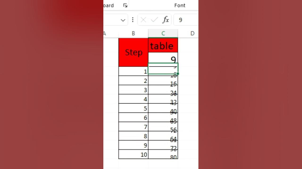 ๐ฅ๏ธ๐กhow To Create Number Table ๐ก Excel Advanceexcel Computerknowledge Youtube