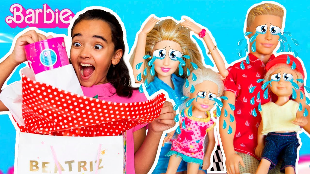 BIA LOBO e BARBIE Presente Misterioso - YouTube