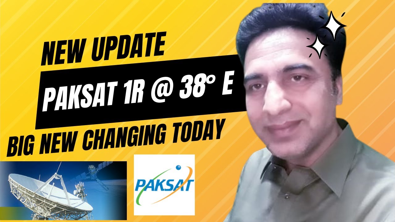 Paksat 1R @ 38E Cband Latest Update Big New Changing Today ...