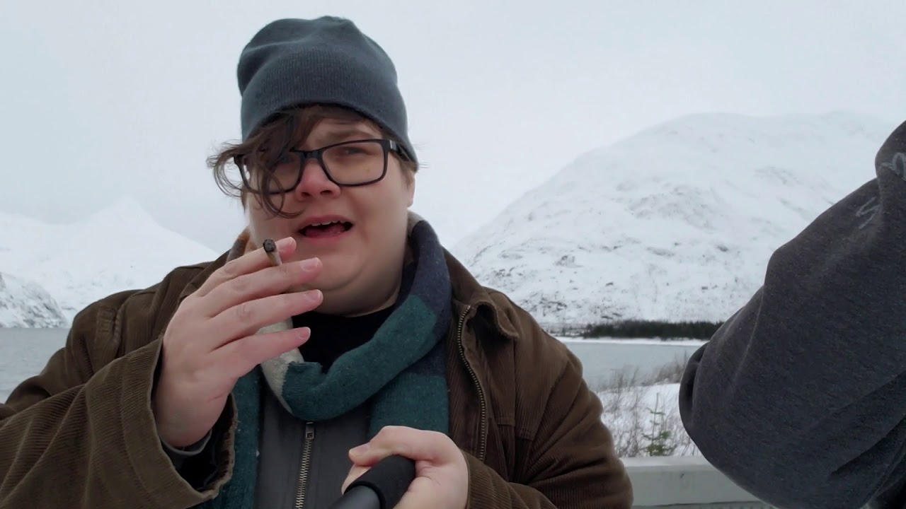 Smoking A Joint At A Glacier In Alaska - YouTube