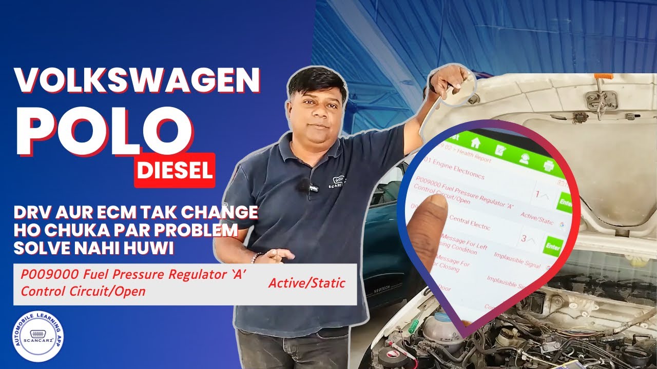 VW Polo DRV Fault Code-P009000, Gaadi 2 garage ghum ke aa chuki hai ...