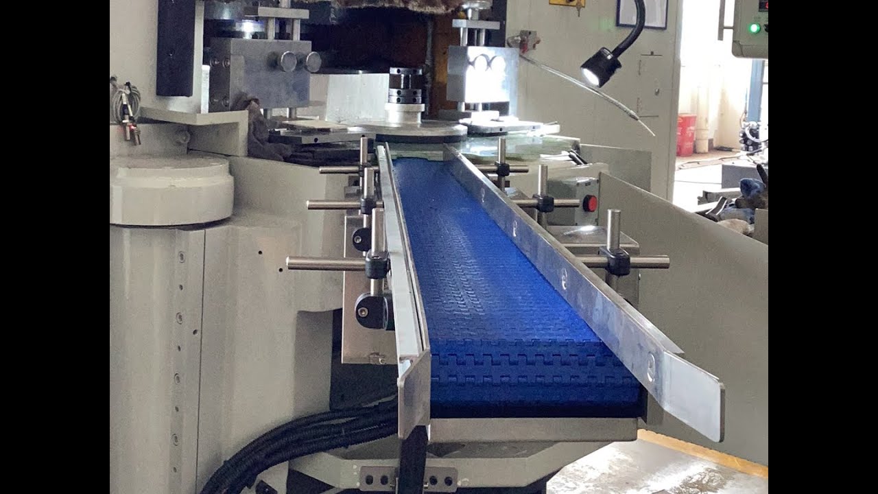 Bearing outer ring double disc grinding testing - YouTube