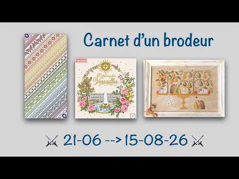 FLOSSTUBE #38 - Beaucoup d'avancées/WIP - Juillet-Mi août
