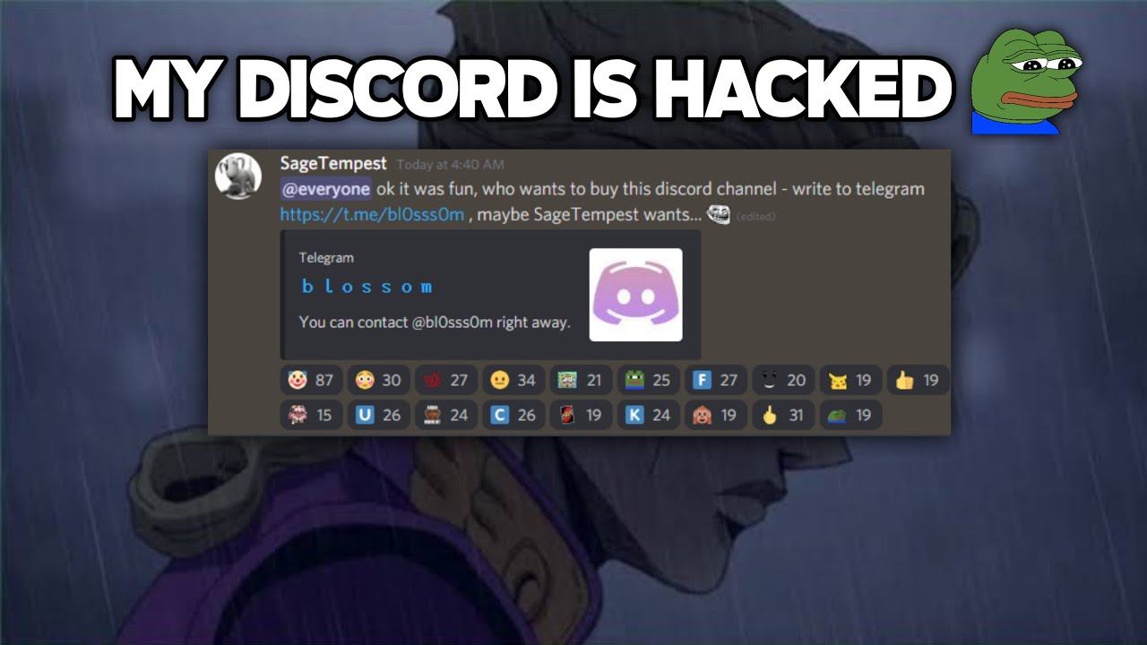 My Discord Server was Hacked - YouTube