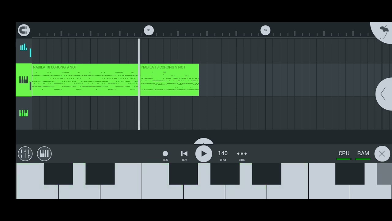 share sample flm Basuri 18 corong 9 not nabila - YouTube