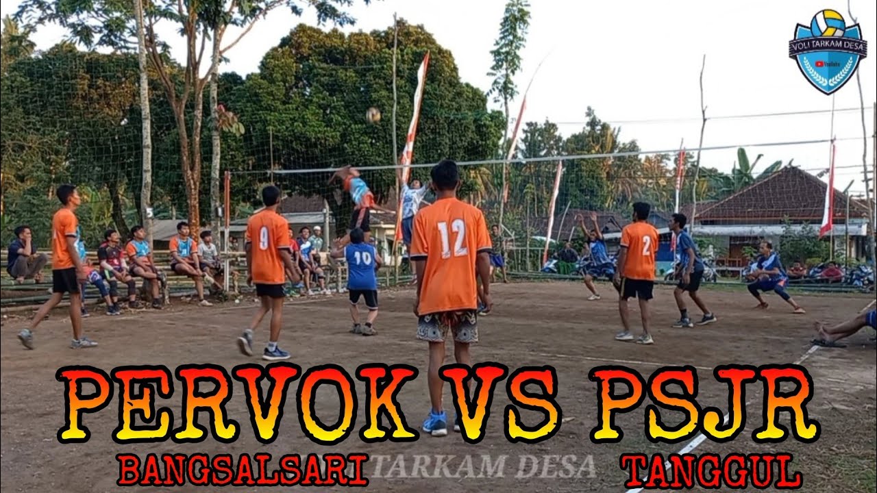 PERVOK VS PSJR LIGA PERSAHABATAN VOLI TARKAM DESA - YouTube