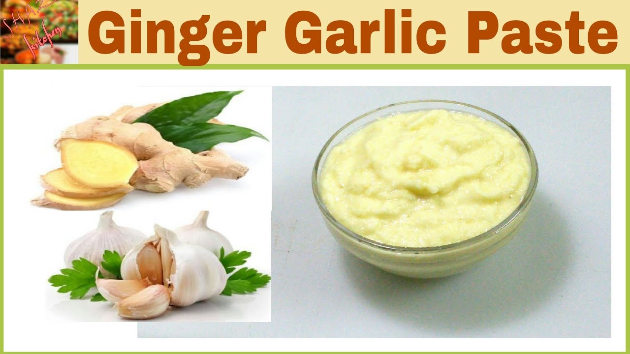 Ginger Garlic Paste Recipe_Eid Ul Adha Recipe|How To Make & Store ...