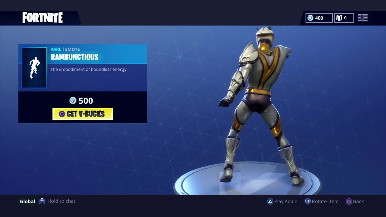 Fortnite Rambunctious Dance 1 Hour Youtube 3291