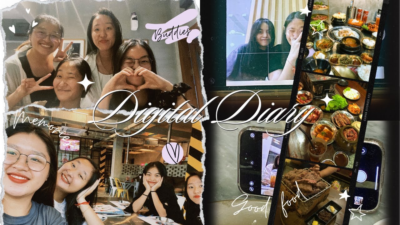 Digital diary : ep 1| food, eats, hanging with friends - YouTube