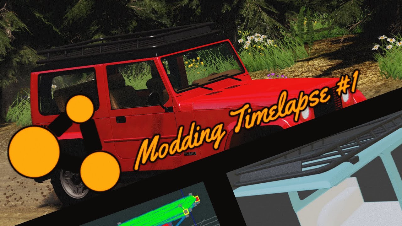 BeamNG Modding Timelapse #1 - YouTube