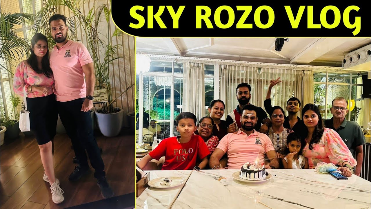 “Sky Rozo Vlog | Celebrating a Birthday in New Delhi 🎂| Sky Rozo ...