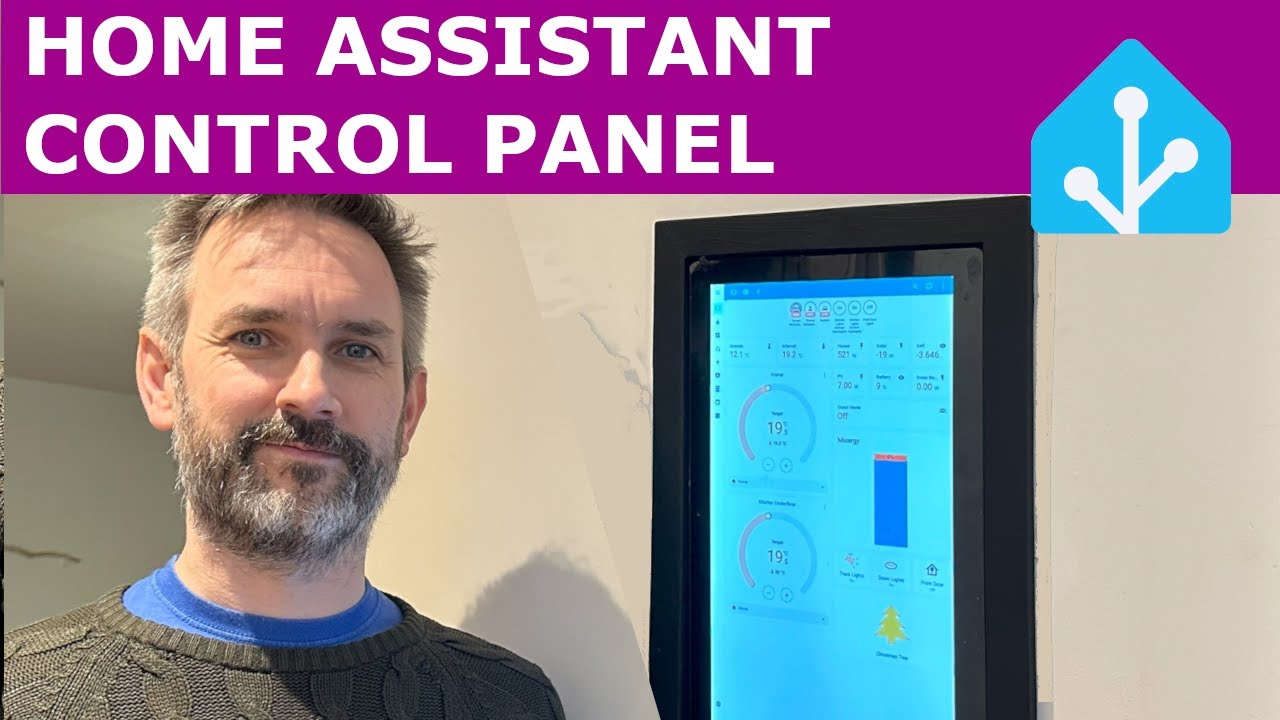 I installed an Android tablet in my kitchen wall! - YouTube