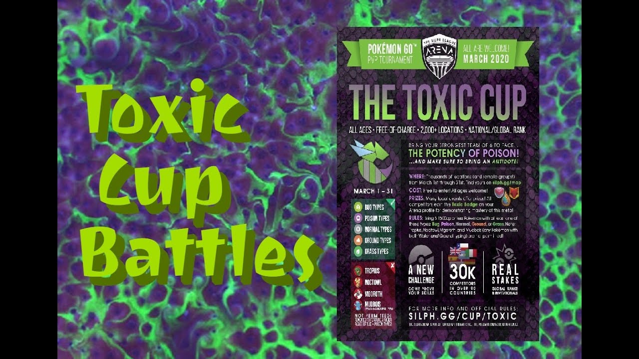 First Silph Toxic Cup Battles - YouTube