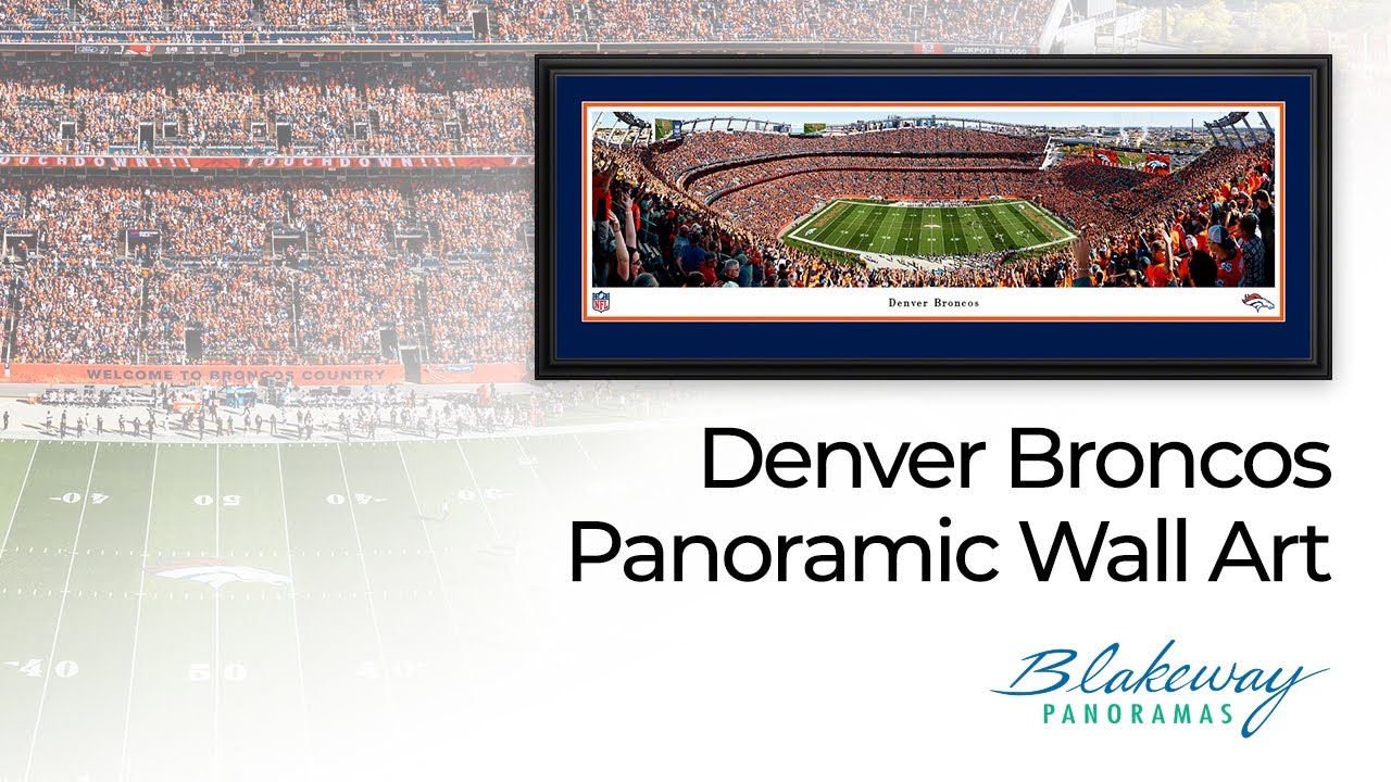 Denver Broncos Empower Field at Mile High Panoramic Poster - Blakeway ...
