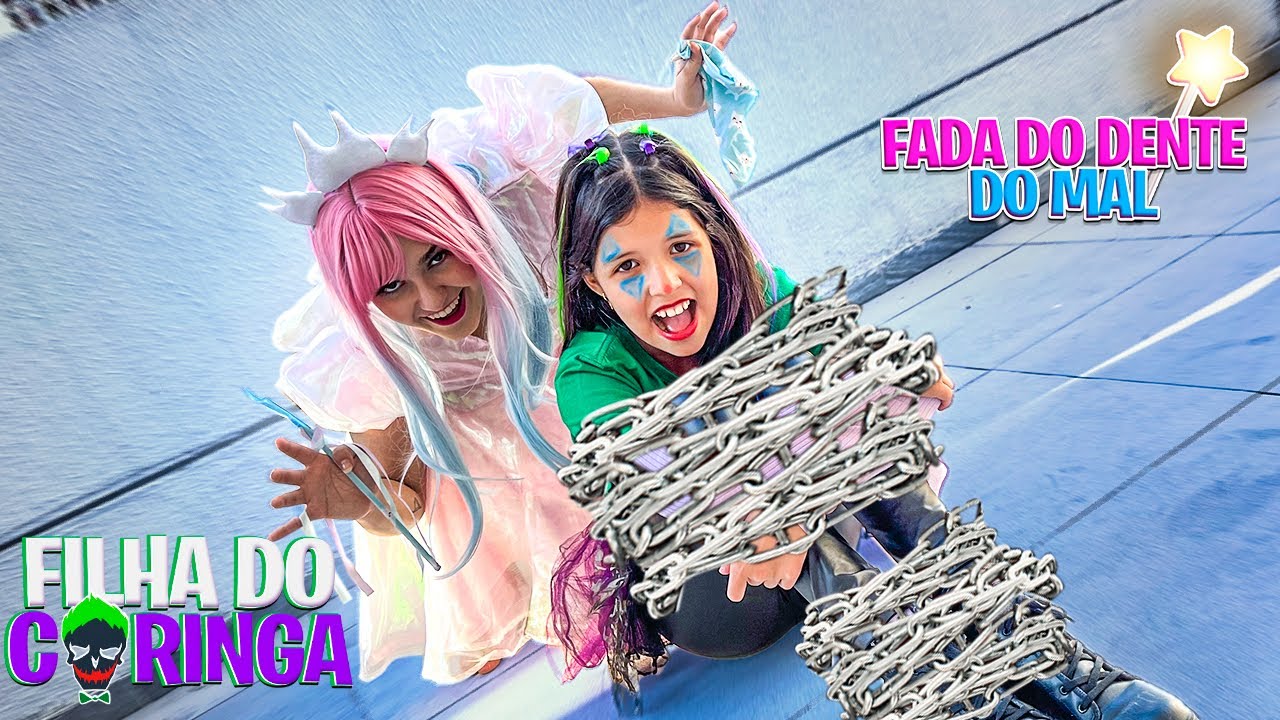 A FILHA DO CORINGA FOI SEQUESTRADA PELA FADA DO DENTE DO MAL E ELA VAI ...