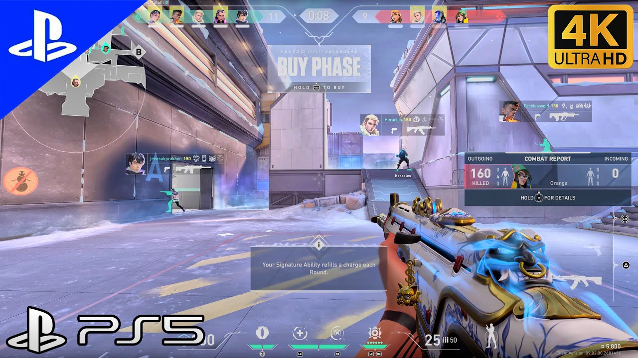 VALORANT PS5 gameplay | 120 fps | 4k - YouTube