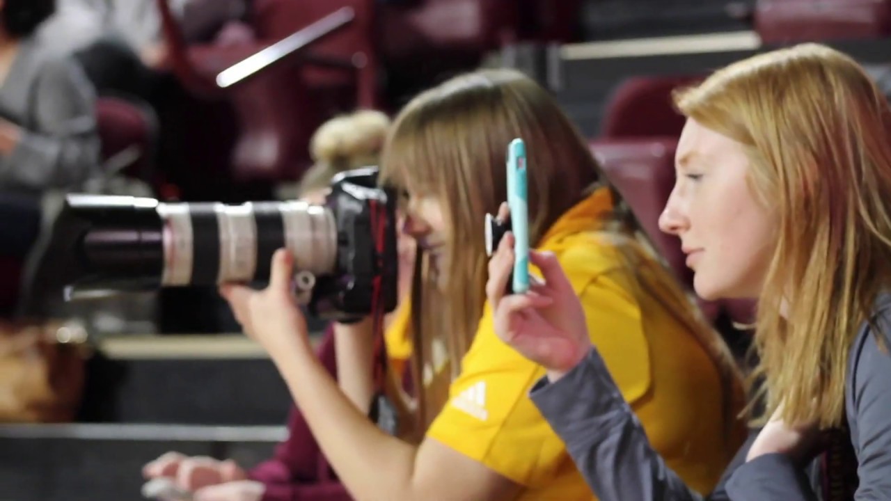 Real-world experience in college sports - YouTube