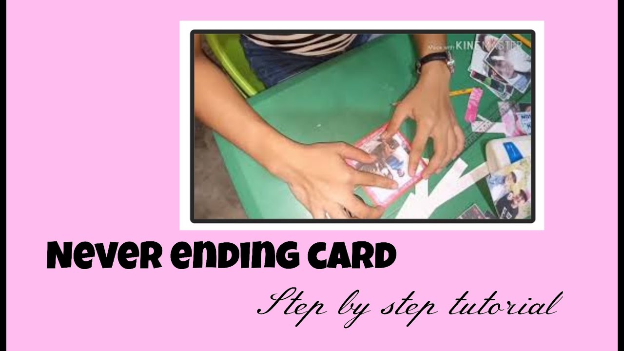 NEVER ENDING CARD | ENDLESS CARD Step by Step tutorial - YouTube