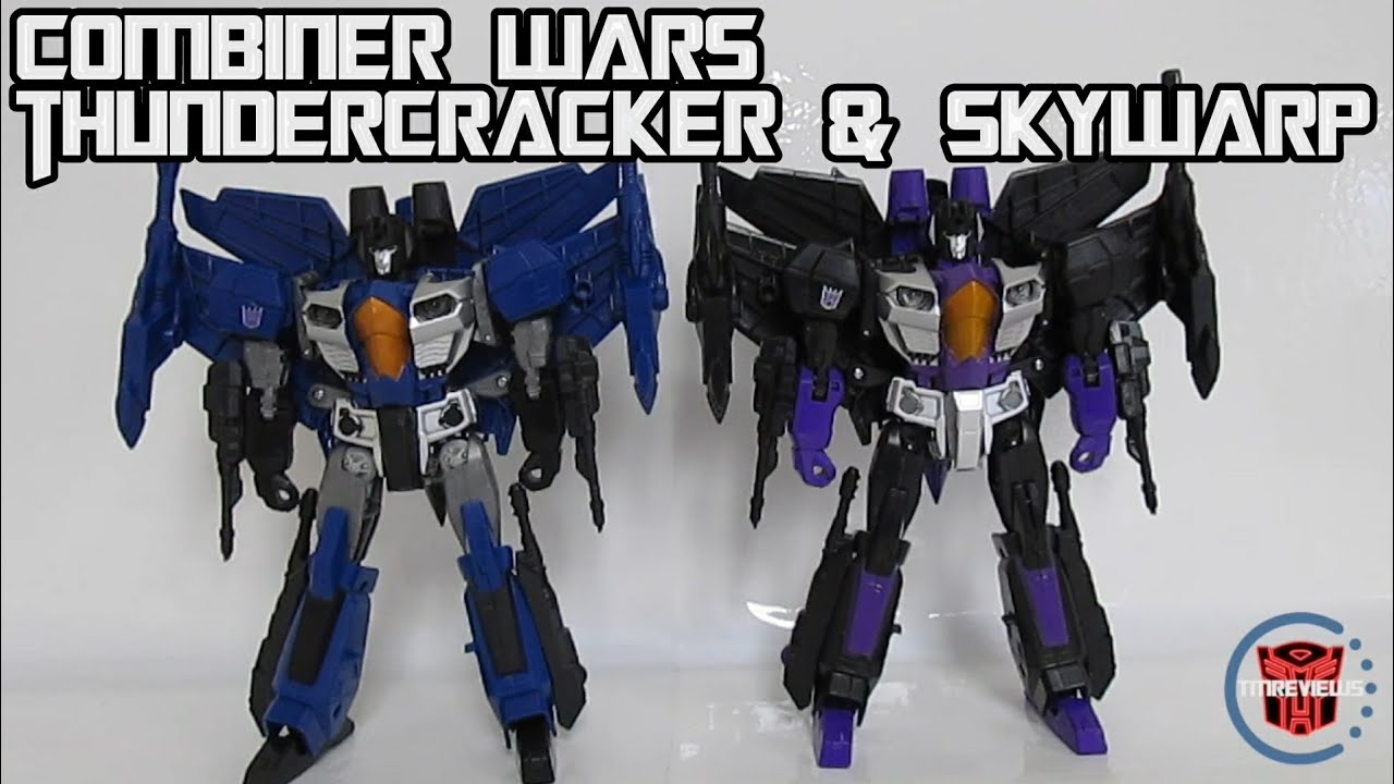 Hasbro Transformers Generations Combiner Wars Thundercracker & Skywarp ...