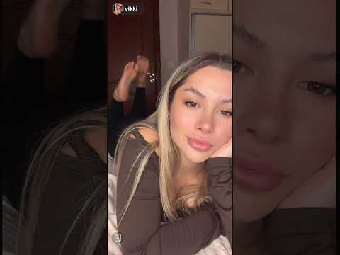 TikTok Live Feet Blond Legs in Air #tiktoklivefeet