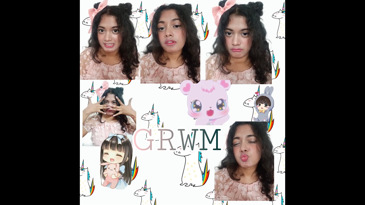 GRWM ( Cute Rabbit Look 🎀💖) - YouTube