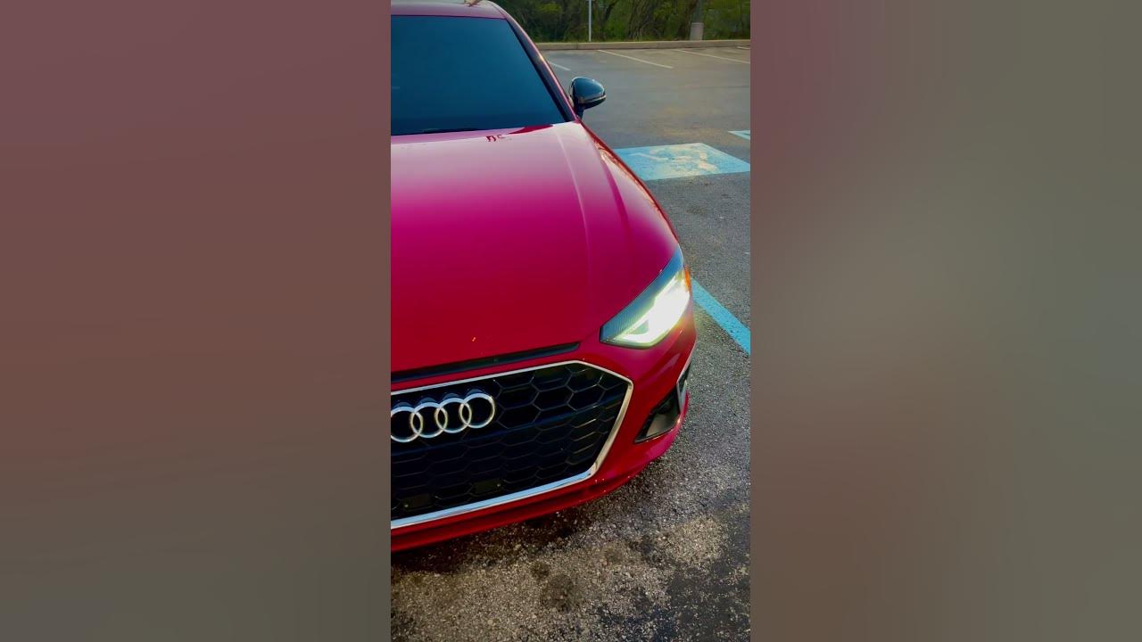 B9 5 A4 2 0t Tango Red 🔥 Youtube