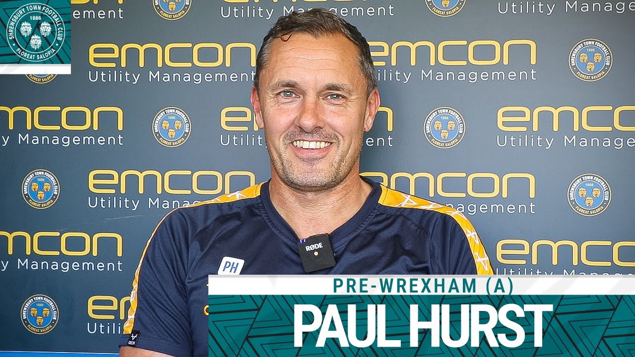 PRE-WREXHAM | Paul Hurst - YouTube