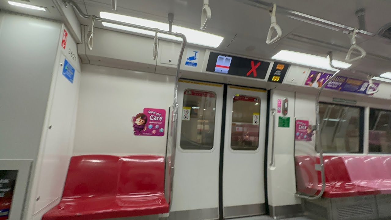 MRTravels on the North South Line: C151B Trainset 621/622 from Marina ...