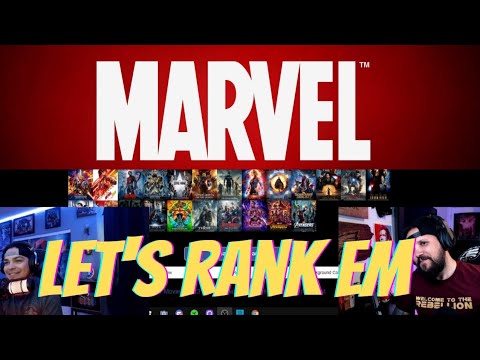 RANKING ALL MCU MOVIES!! MARVEL PHASE 1-3. - YouTube