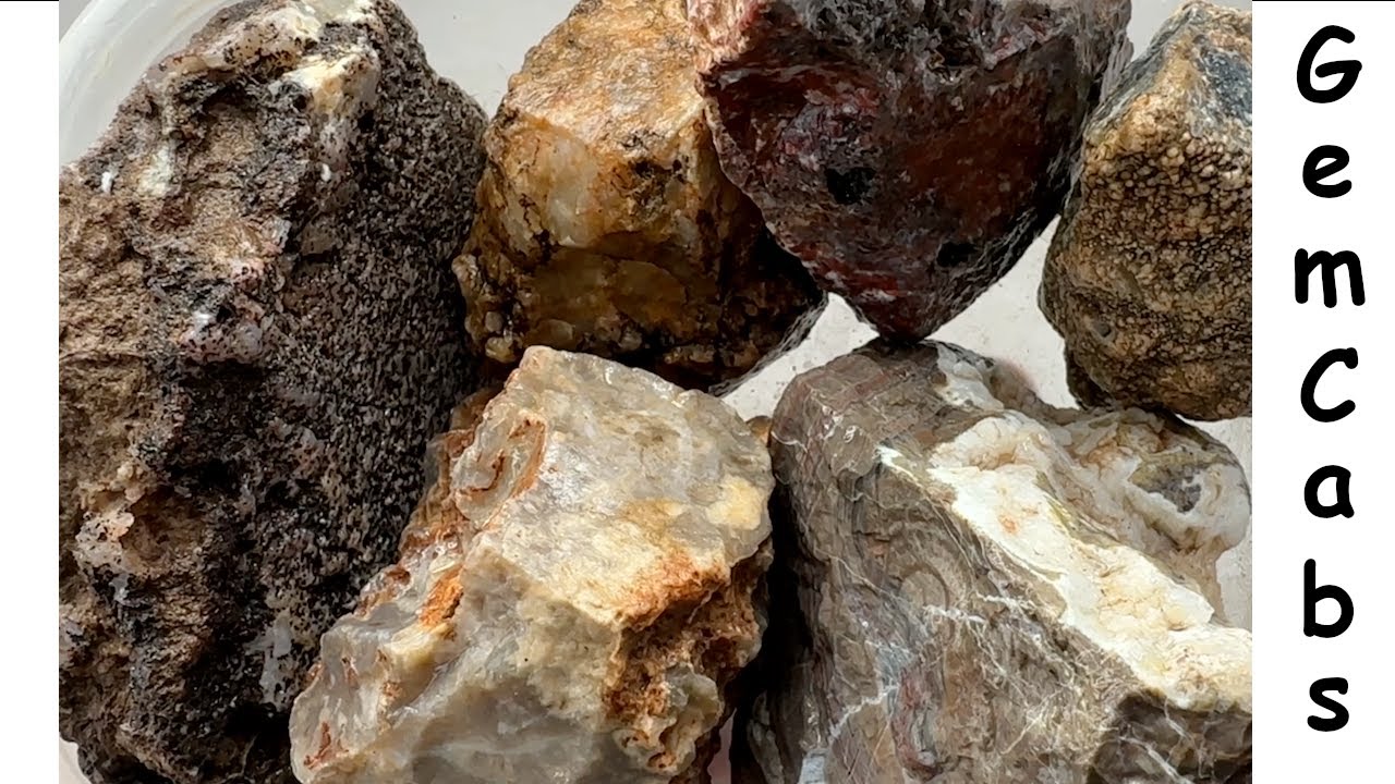 Arizona Agates Cut Open to Reveal What is Hiding Inside 11 26 24 - YouTube