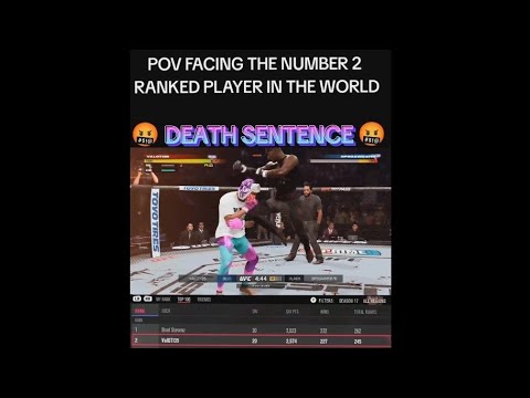 UFC 5 Death Sentence Faced The Number 2 Ranked Player On Xbox # ...