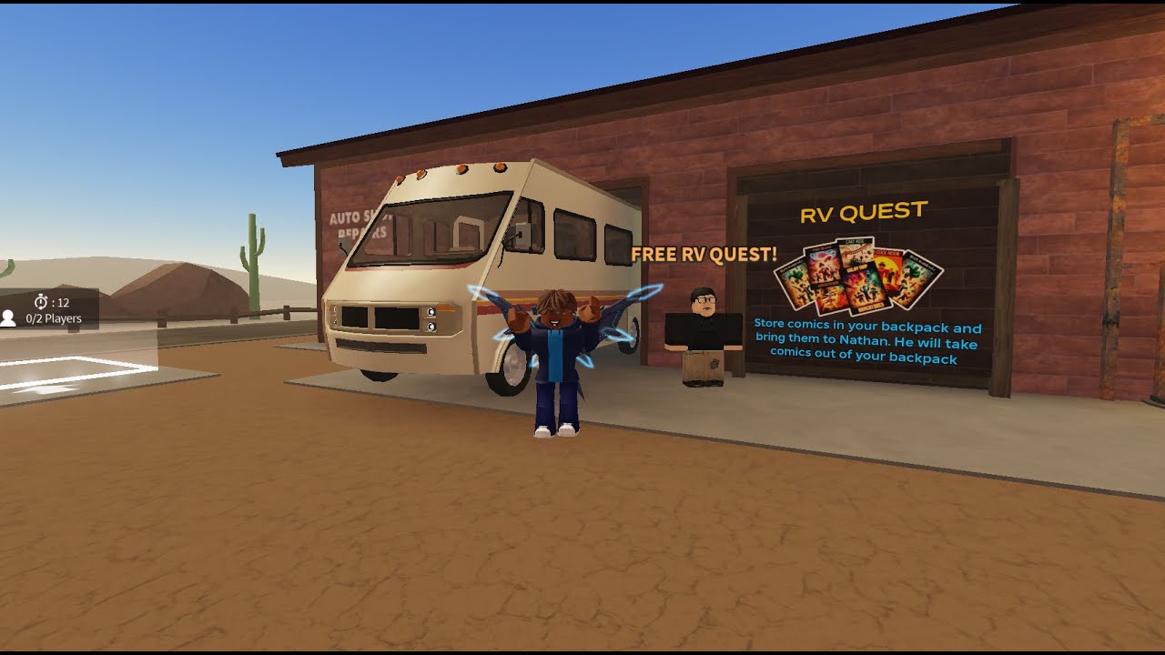 ROBLOX A DUSTY TRIP CAMPER VAN SHOWCASE! - YouTube