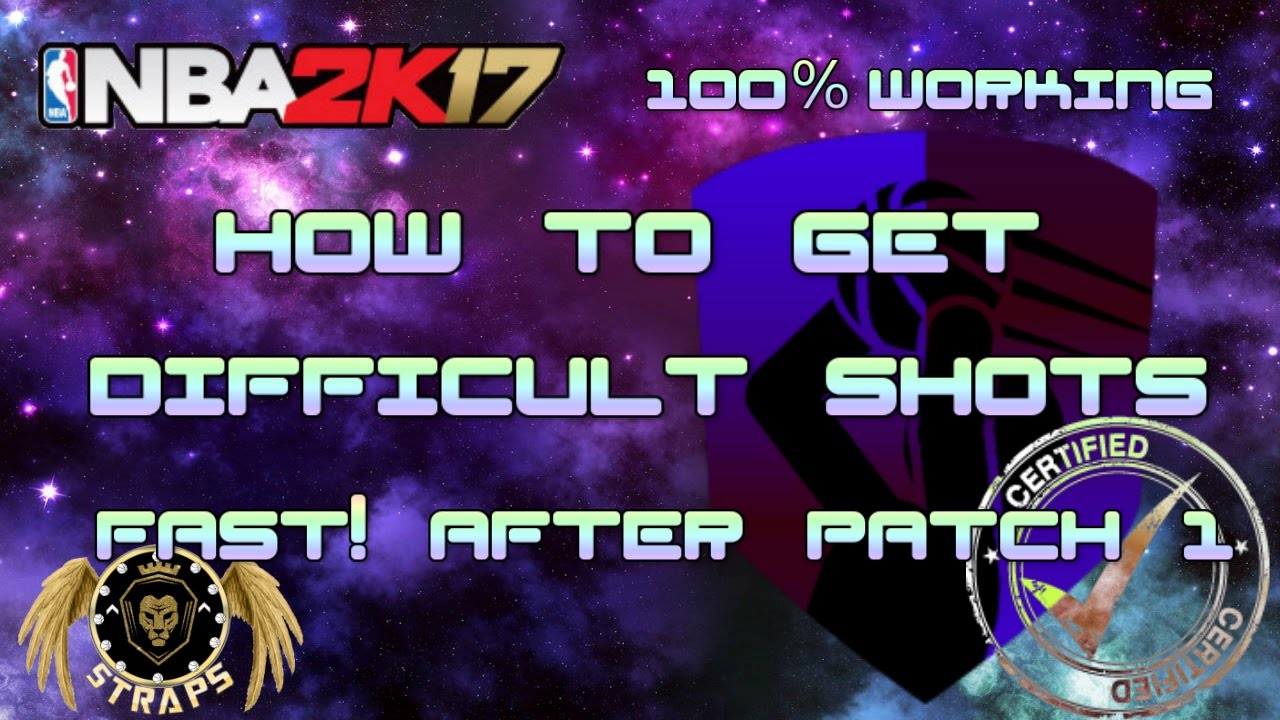 Nba2k17- How To Get Difficult Shots Badge in 2-3 Games FAST!!(All ...