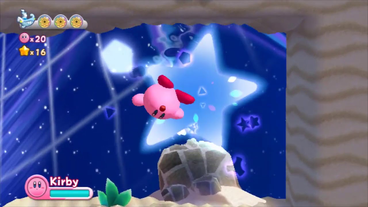 Kirby Return To Dream Land Level 3 Onion Ocean All sphere doomers - YouTube