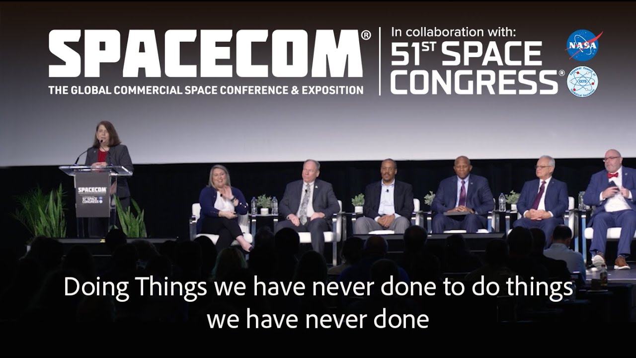2025 SpaceCom and 51st Space Congress Day 3 Opening Keynote – NASA ...