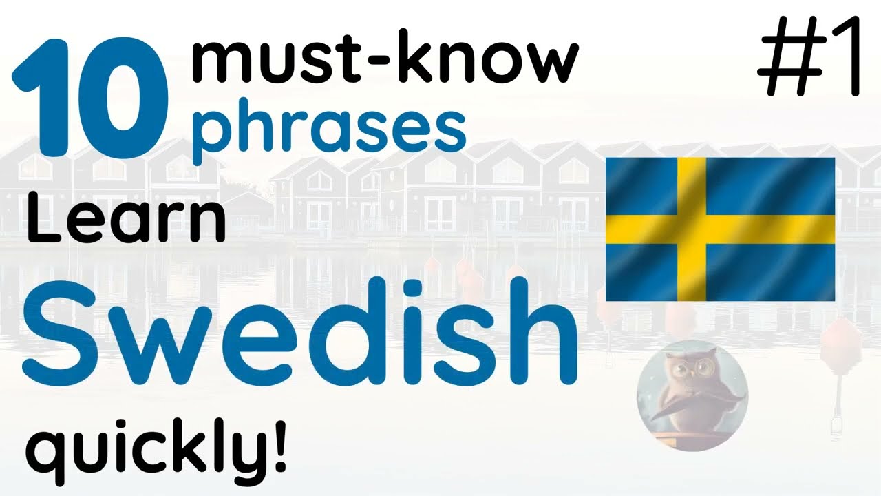 Learn Swedish phrases - 1 - YouTube