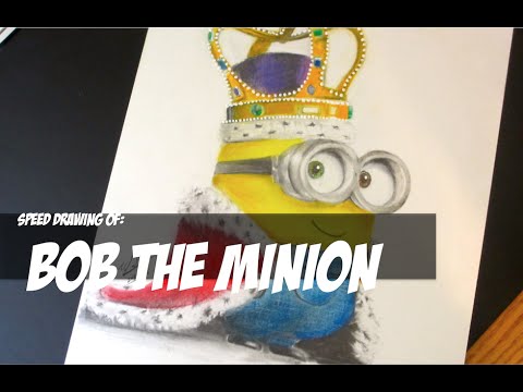 Minions: King Bob | Speed Drawing | Vveslo95 - YouTube