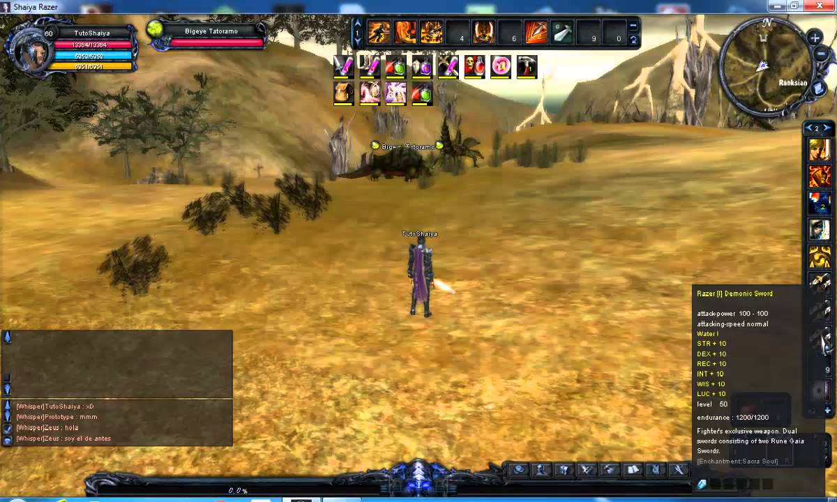 Tutoriales Shaiya en Español 11 - Elementos - YouTube