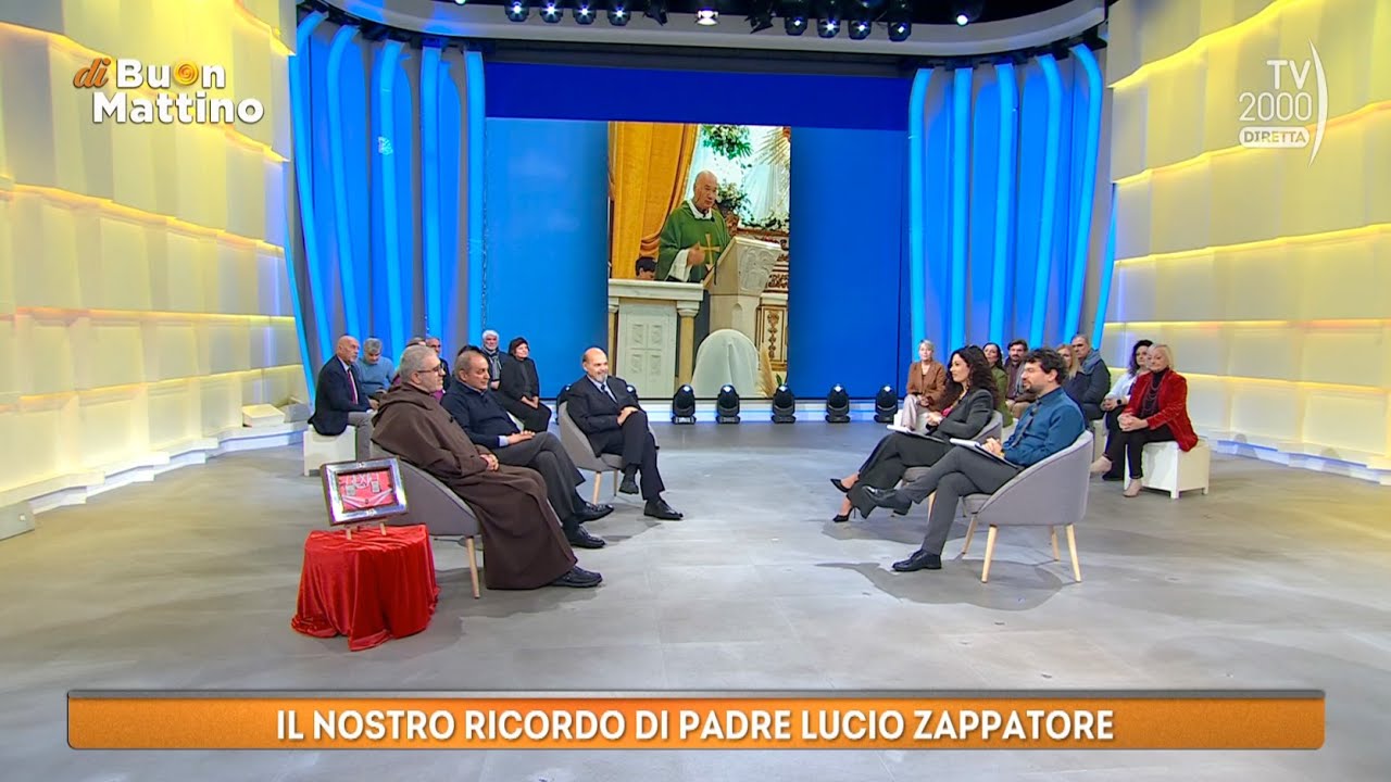 Di Buon Mattino (Tv2000) - Ricordo di padre Lucio Zappatore - YouTube