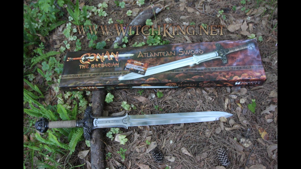 Atlantean Sword: Conan the Barbarian ® Officially licensed 1982 - YouTube